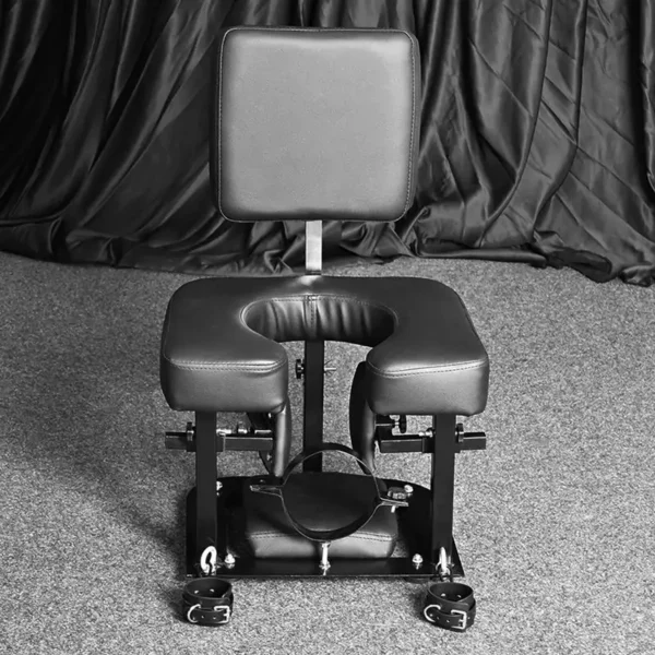 Dominatrix Seat with Head & Wrist Restraints